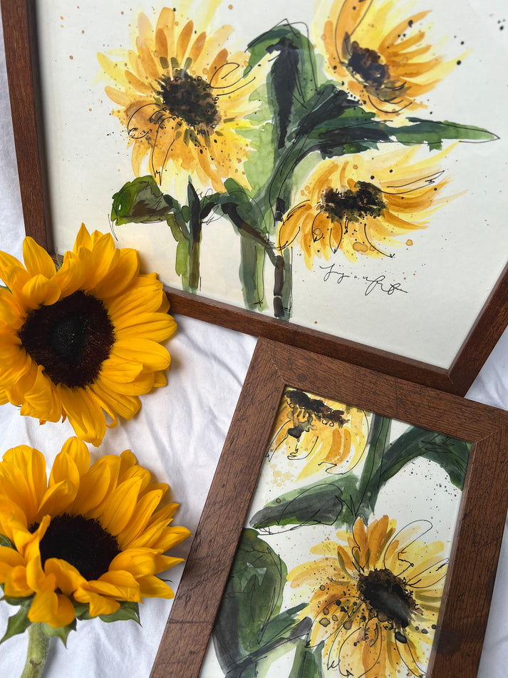 “Sunshine, daisies, butter mellow” – Audrey Gustafson Art